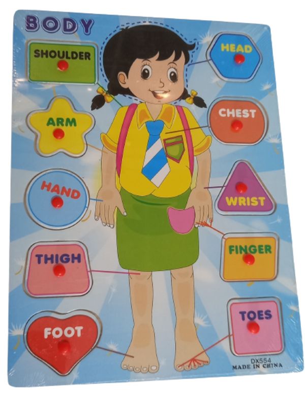 My Body Girl Wooden Puzzle | Shop Today. Get it Tomorrow! | takealot.com
