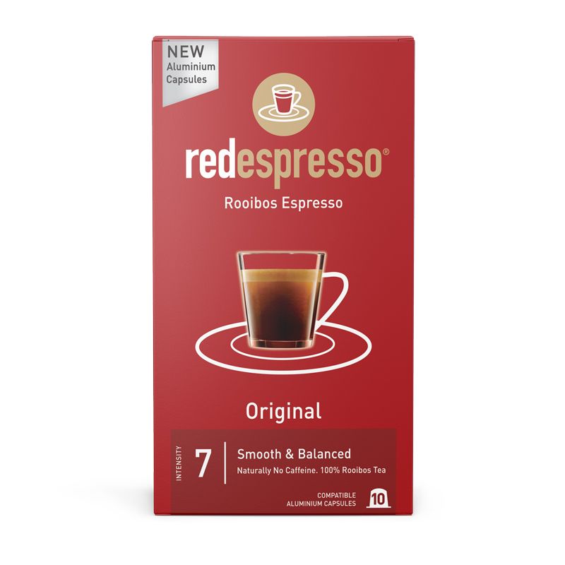 red espresso - 10 Original Rooibos Nespresso Aluminium Compatible ...