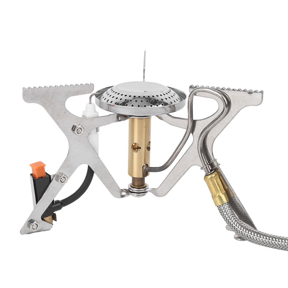 Portable Metal Stove 3500W Camping Gas Split Furnace Burner 47 x 8.5 x ...