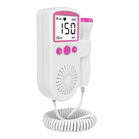 Doppler Ultrasound Monitor Baby Fetal Doppler Portable for Pregnant ...