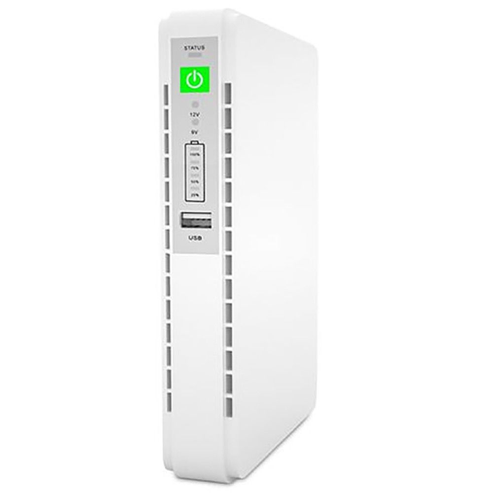 Andowl 12000mAh Mini DC UPS White Q-UP1000 | Shop Today. Get it ...
