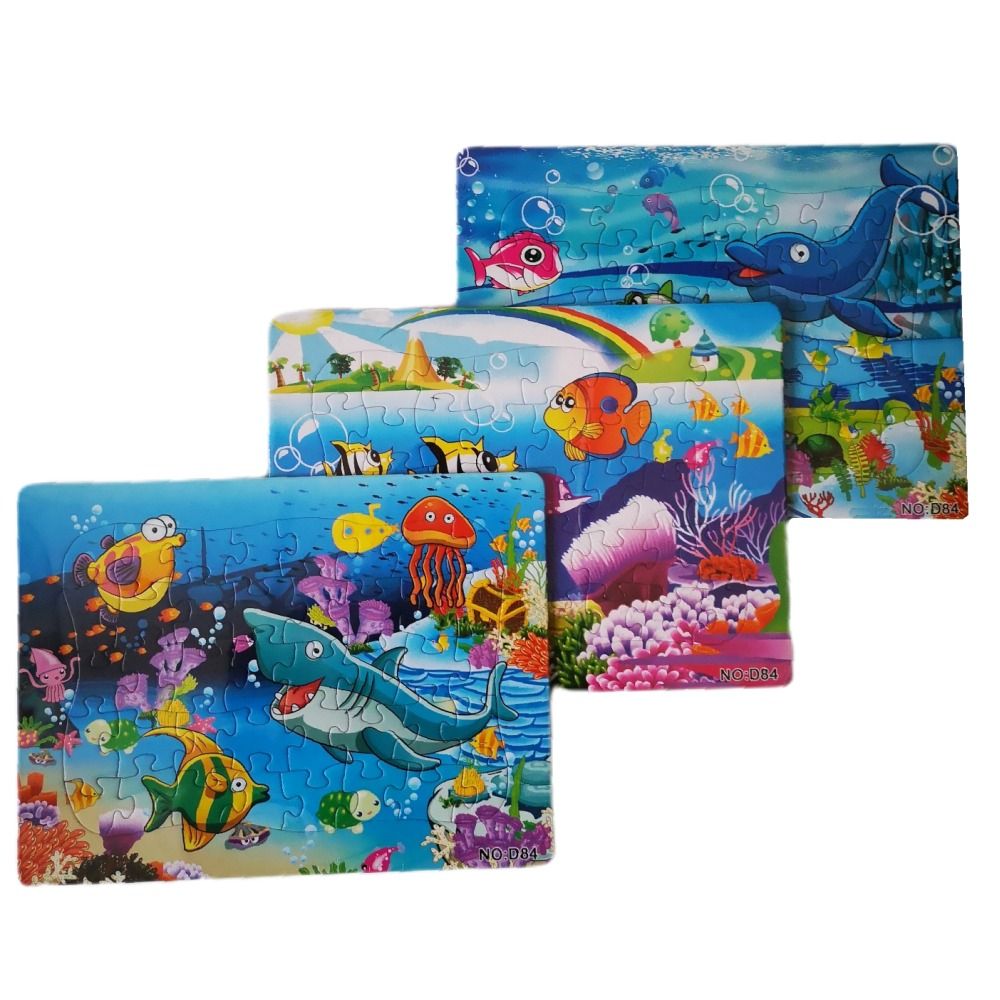 Marine Puzzles - Set of 3 Assorted Puzzles - 40 Piece | Shop Today. Get ...