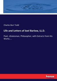 Life and Letters of Joel Barlow, LL.D. | Shop Today. Get it Tomorrow ...