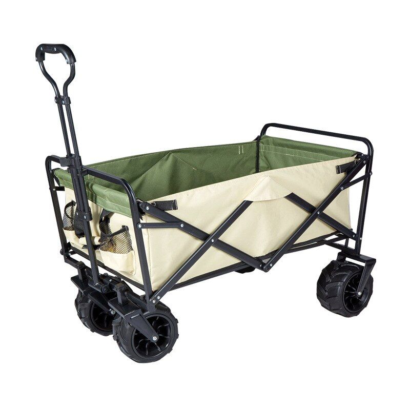 Outdoor Four-wheel Folding Portable Trolley | Shop Today. Get it ...