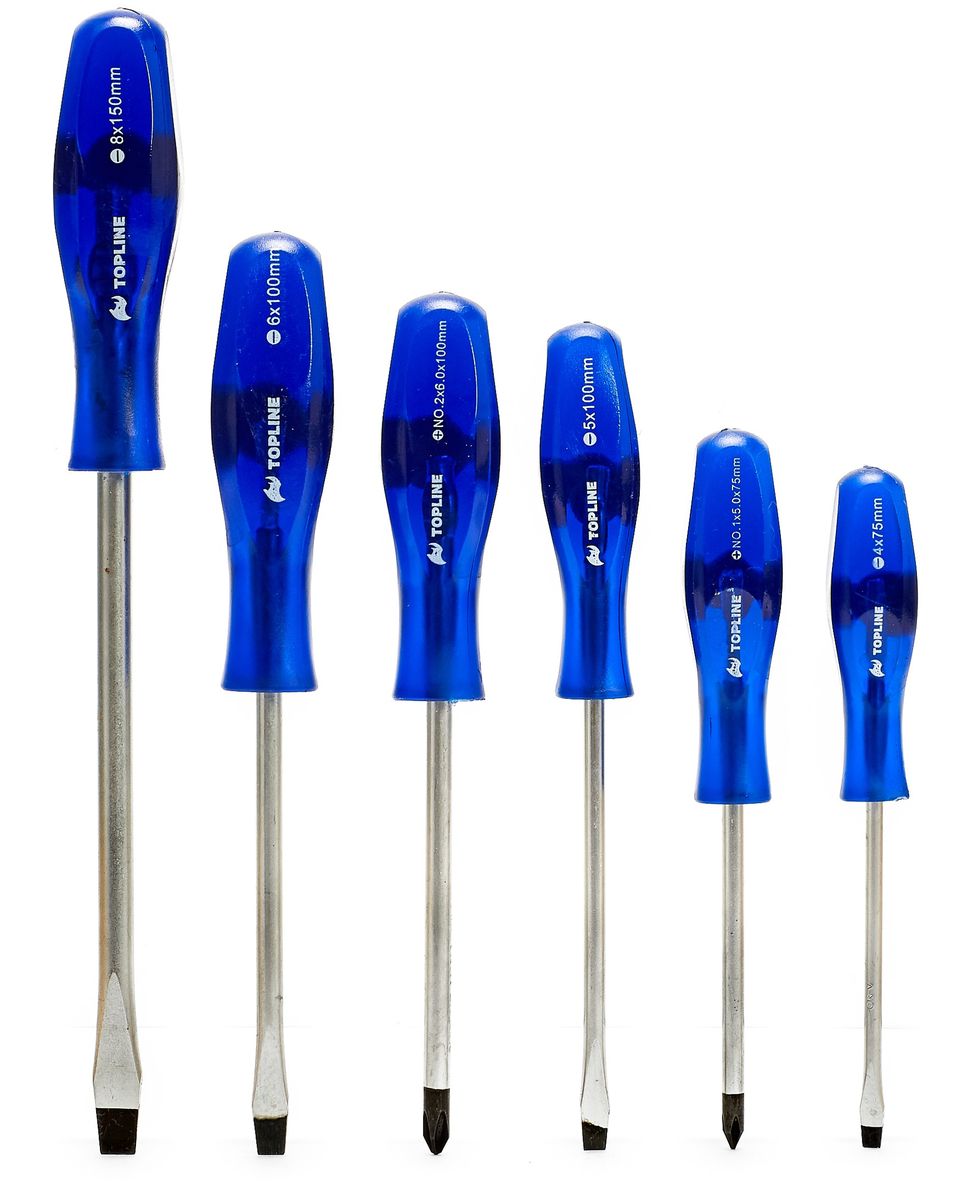 Topline 6piece Blacktip Screwdriver Set - TS7724 | Shop Today. Get it ...