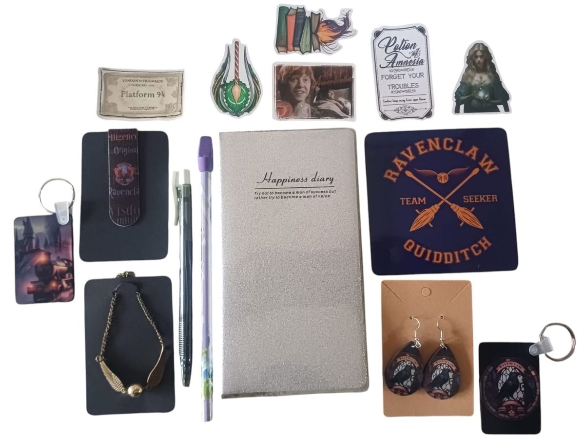 Harry Potter Golden Snitch Pocket Diary Gift Set - Ravenclaw Edition ...