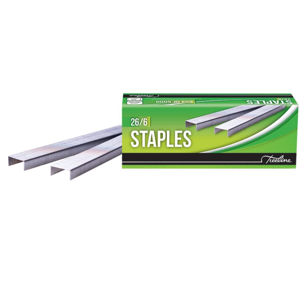 Treeline - 26/6 Staples - 20 Sheets (5000 per box) | Shop Today. Get it ...