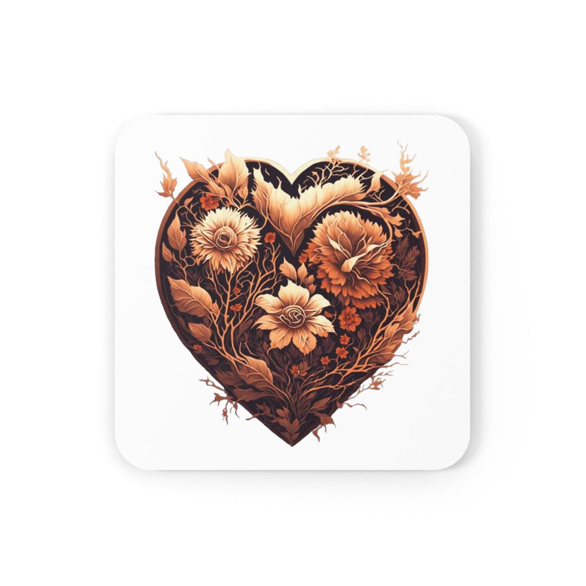 Earthy Heart Coasters- 4 Pack | Shop Today. Get it Tomorrow! | takealot.com