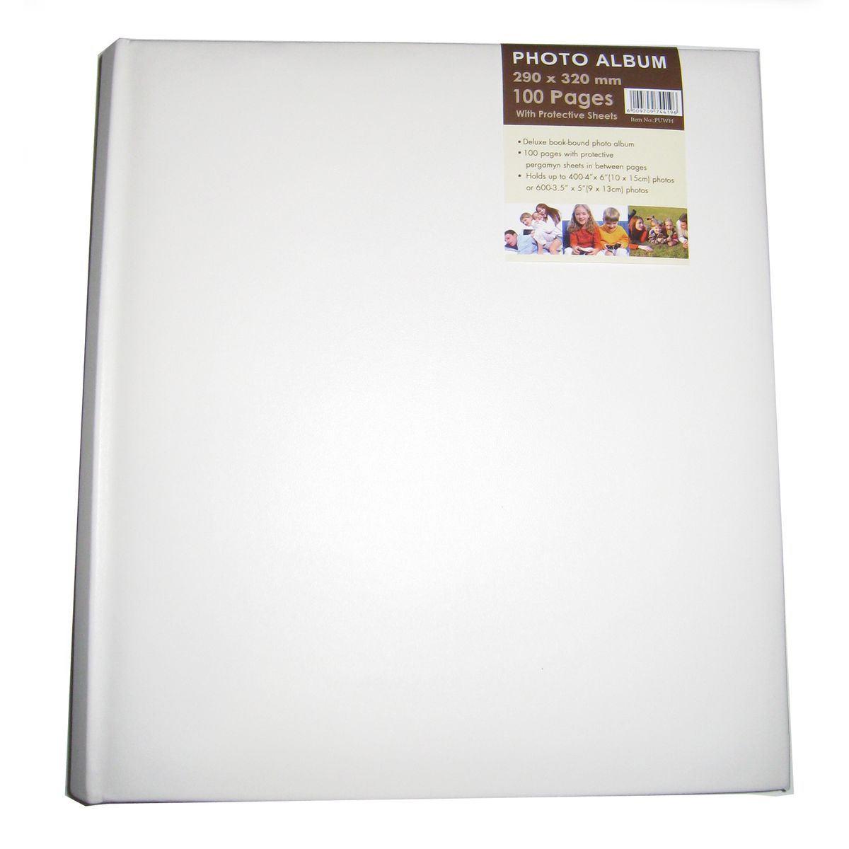 Photo Album - 100 Page - Ivory White | Shop Today. Get it Tomorrow ...