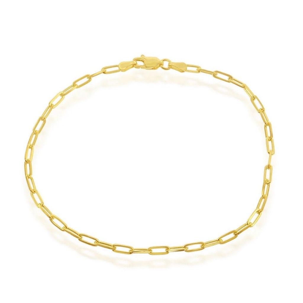 Paperclip Gold Ankle Chain | Shop Today. Get it Tomorrow! | takealot.com