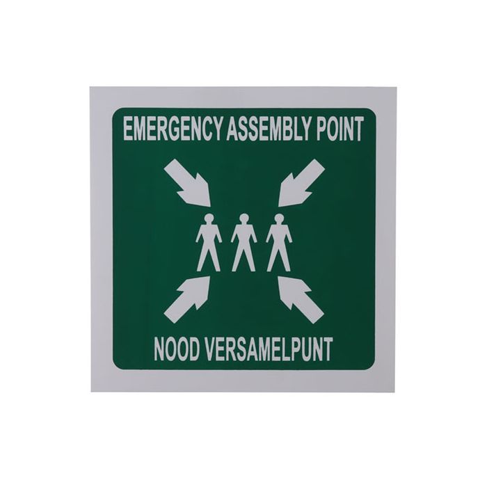 Emergency Assembly Point Sign 290 x 290mm | Shop Today. Get it Tomorrow ...