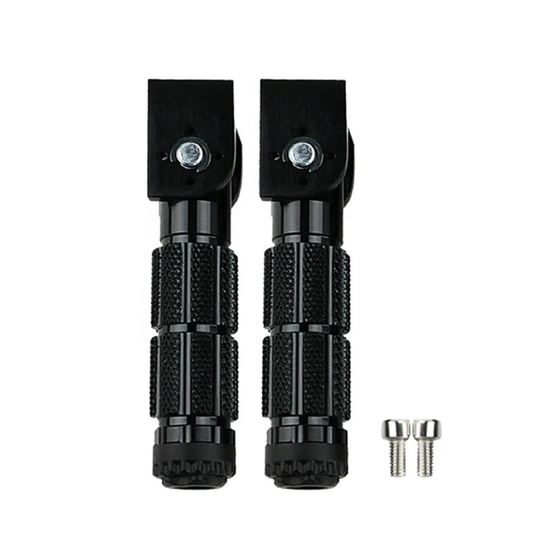 MC Black Folding Foot Pegs Set - 8mm (90 Degrees) | Shop Today. Get it ...