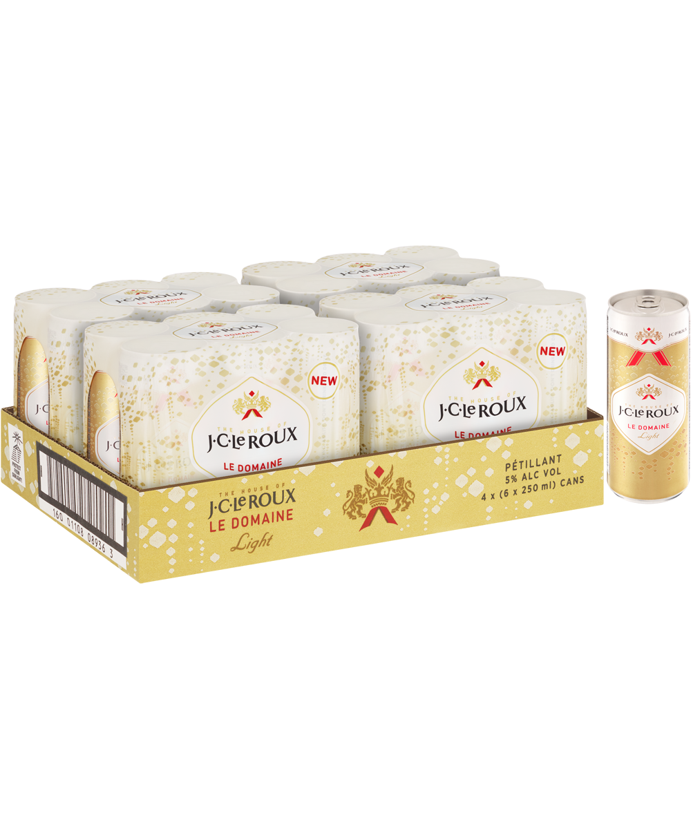 JC Le Roux Le Domaine Light 4x(6x250ml) Can Tray | Shop Today. Get it ...