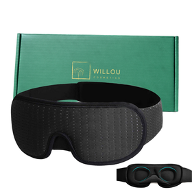 Willou Memory Foam 3D Eye Sleeping Mask Block Out / Blackout Eyemask ...