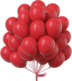 Balloons - Set of 100 - Red | Shop Today. Get it Tomorrow! | takealot.com