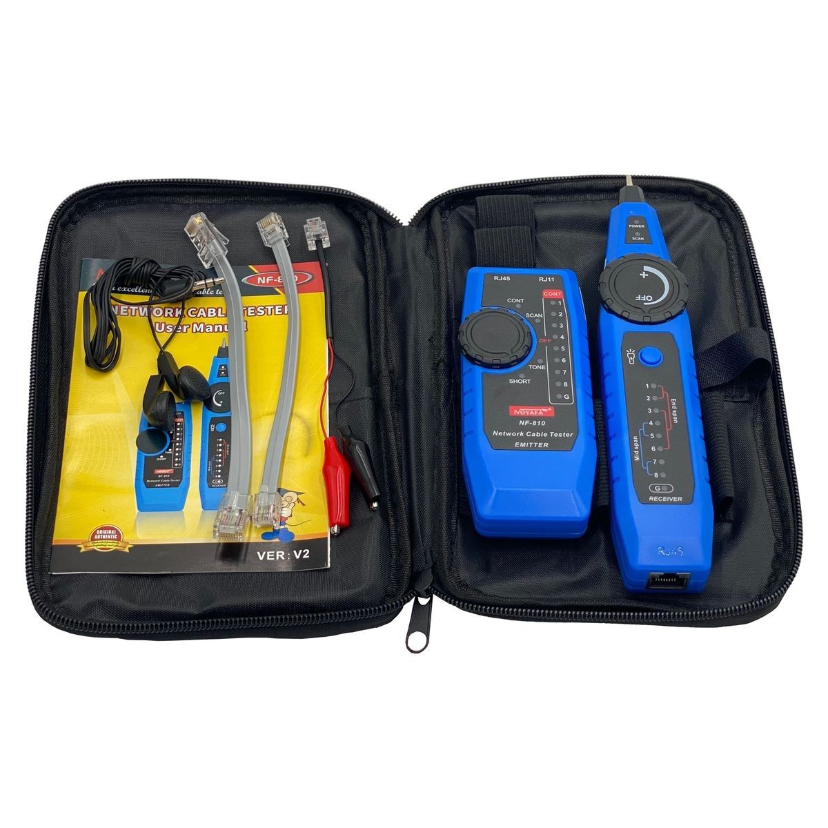 NF-810 Blue Network Cable Tester | Shop Today. Get it Tomorrow ...