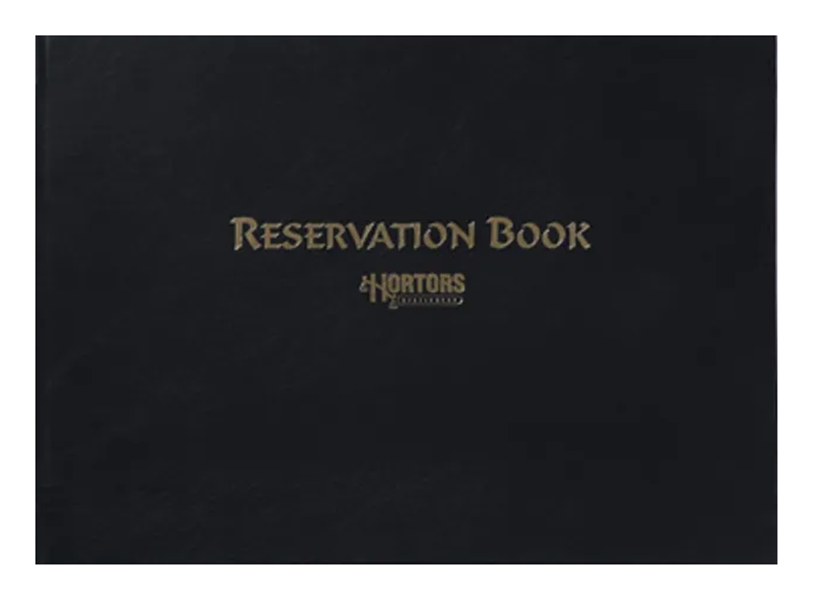 Hortors General Reservation Book Restaurants | Shop Today. Get it ...