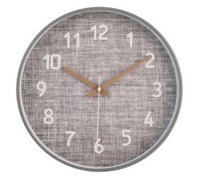 Linen Clock (300 x 300mm) | Shop Today. Get it Tomorrow! | takealot.com
