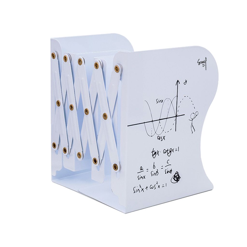 Adjustable Bookends Metal Non-Skid Expanding File Folder Holder | Shop ...