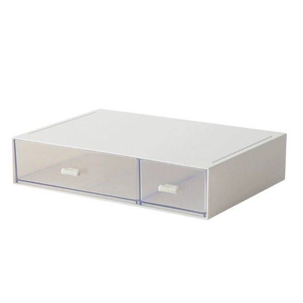 2 -Layered Multi-Compartment Storage Box - Clear | Shop Today. Get it ...