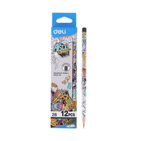 Deli - Graphite Pencil 2B Dipped Head 12's - 12 Pack | Shop Today. Get ...