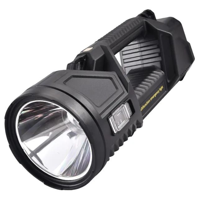 Solar Panel Powered Super Bright Search Light Flashlight | Shop Today ...