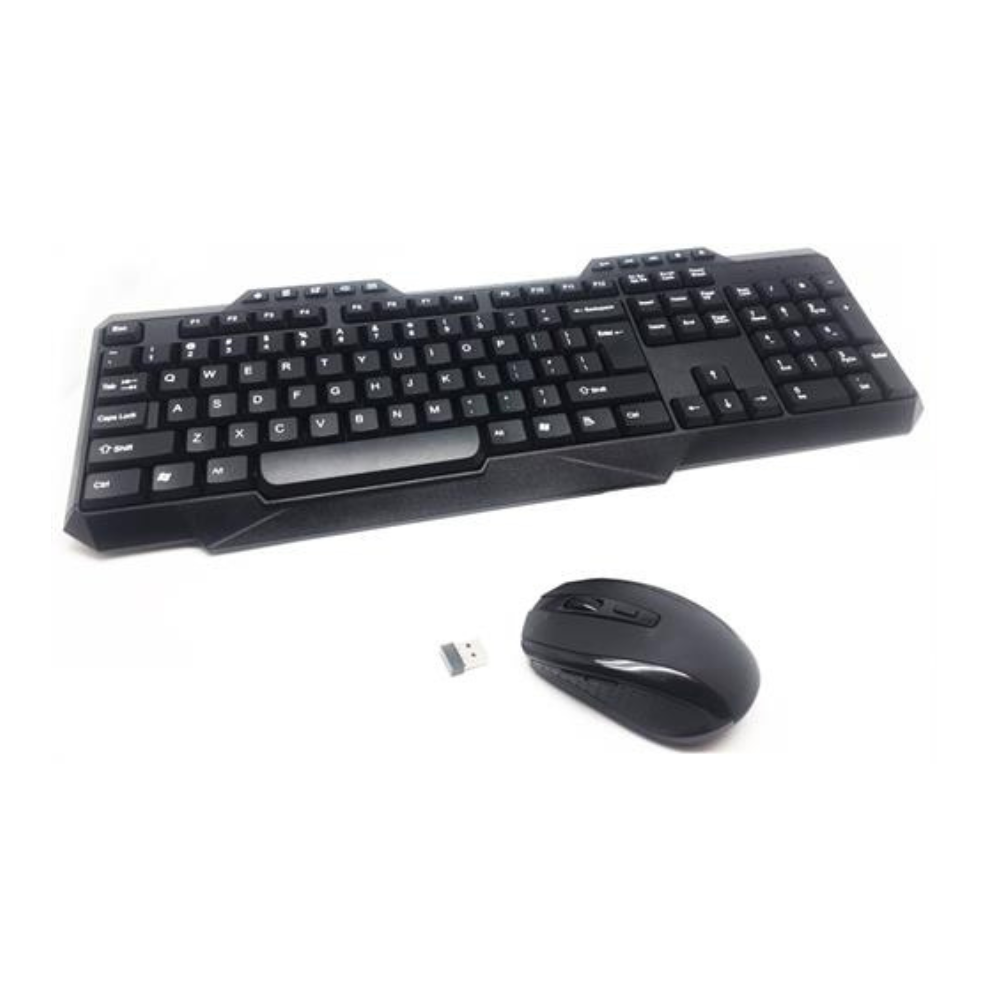 UniQue Wireless USB Multimedia Keyboard and DPI Optical Mouse Combo x 1 ...