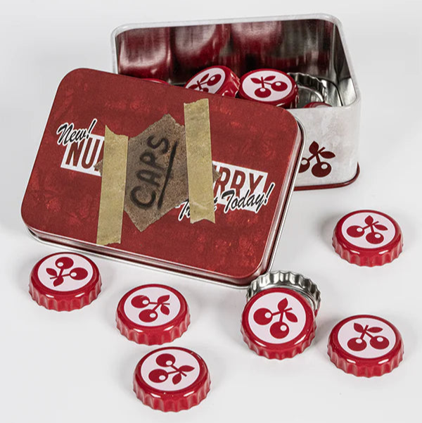 Fallout Bottle Caps Series: Nuka-Cherry with Collectible Tin | Shop ...