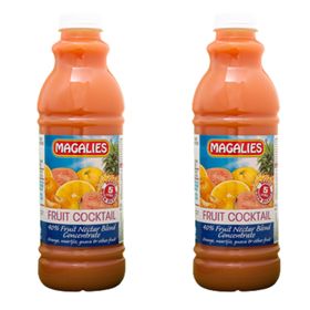 Magalies 40% Fruit Cocktail Juice 1 Litre Concentrate x2-DL065 | Shop ...