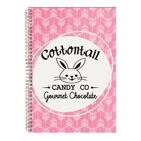 Gourmet A4 Notebook Spiral Lined Easter Graphic Design Notepad Present ...