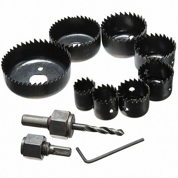 16 Piece Carbon Steel Holesaw Set for Plastic & Wood | Shop Today. Get ...