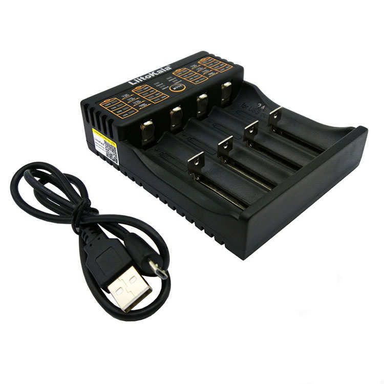 BD - Multifunctional Digital Display 4 Bay Battery Charger With USB ...