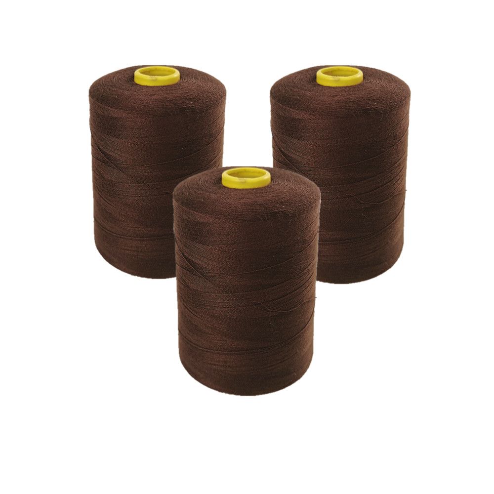 3x Cotton Thread Sewing Thread Reel String For Sewing Machine 3000m ...