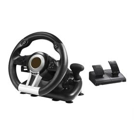USB Game Racing Steering Wheel With Pedals And Gear Controller | Shop ...