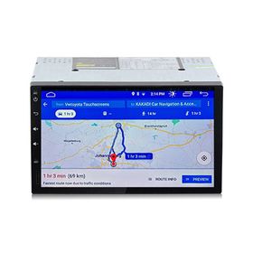 Universal Android Touch Screen double din GPS Navigation Bluetooth ...