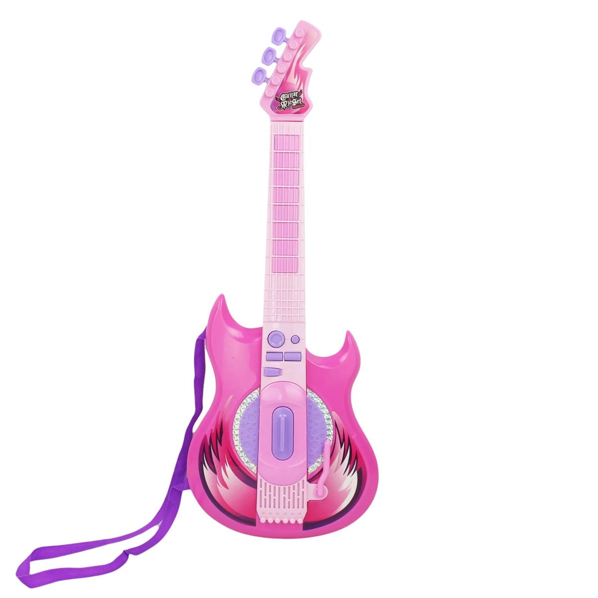 Rockstar Playset - Electric Guitar and Microphone Toy - Toys for Girls ...