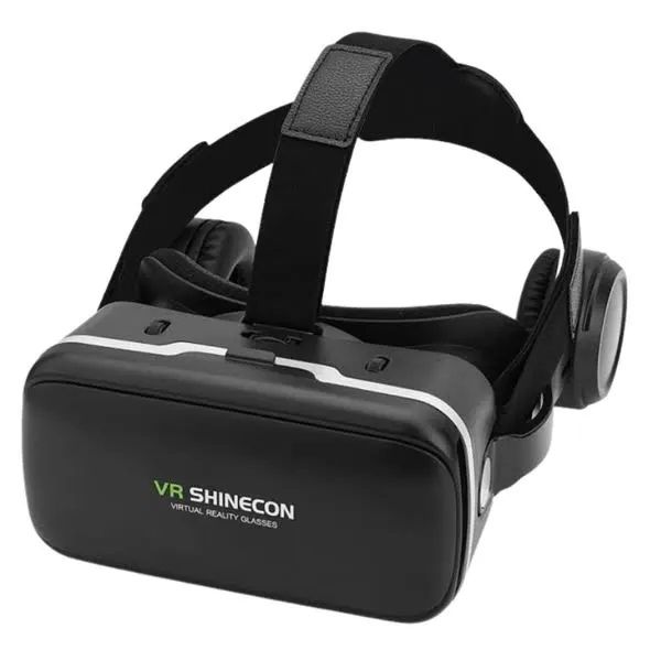 Virtual Reality SHINECON 3D Goggles for Mobile Movies & Gaming - Black ...