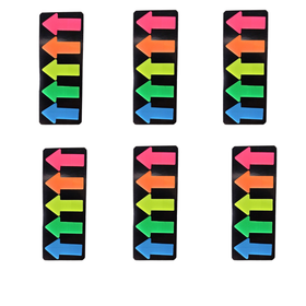 Arrow Sticky Notes 5 Neon Colors Pack of 6 | Shop Today. Get it ...
