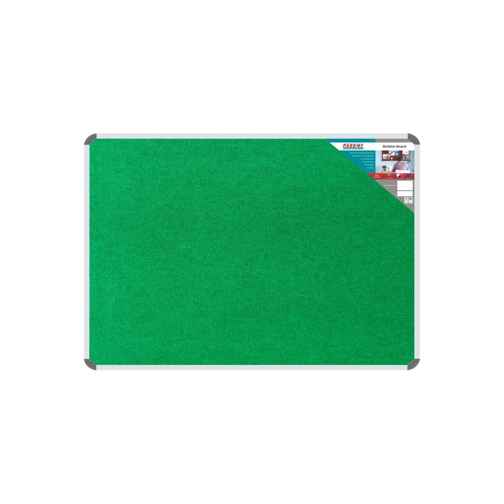 Parrot Products Bulletin Board Ribbed Aluminium Frame - 1800x1200mm ...