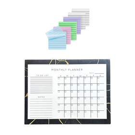 A3 Undated Monthly Planner Desk Pad with 300 Sticky Notes | Shop Today ...