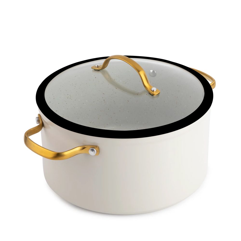 Premium Stainless Steel Non-Stick Casserole Pot - 22cm | Shop Today ...