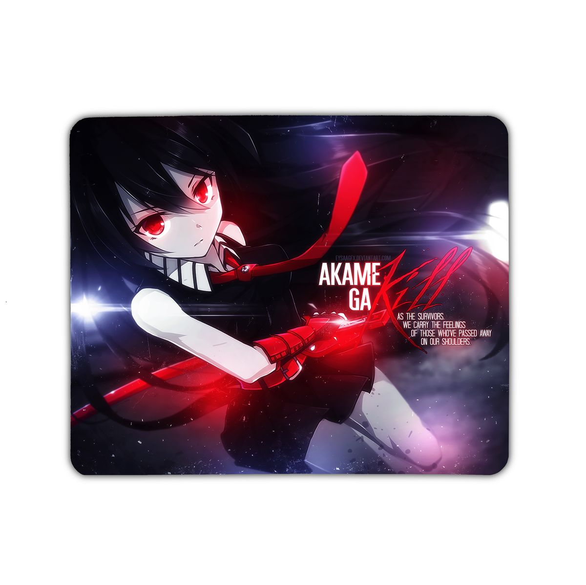 Red Akame ga Kill Anime Mouse Pad | Shop Today. Get it Tomorrow ...