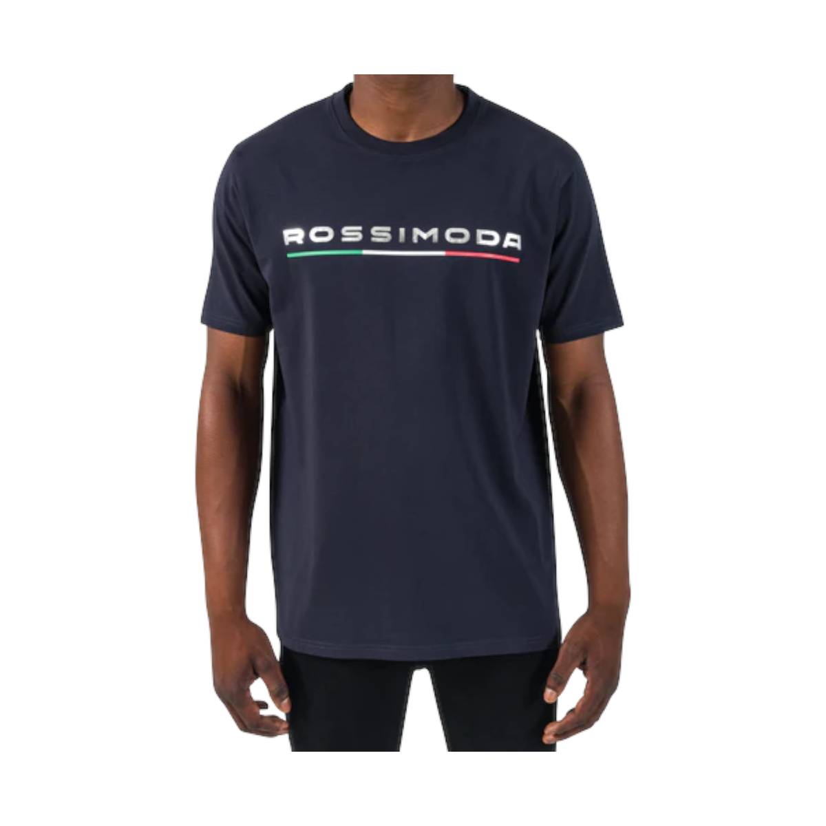 Rossimoda Mens Antonio Short Sleeve Tee - Navy | Shop Today. Get it ...
