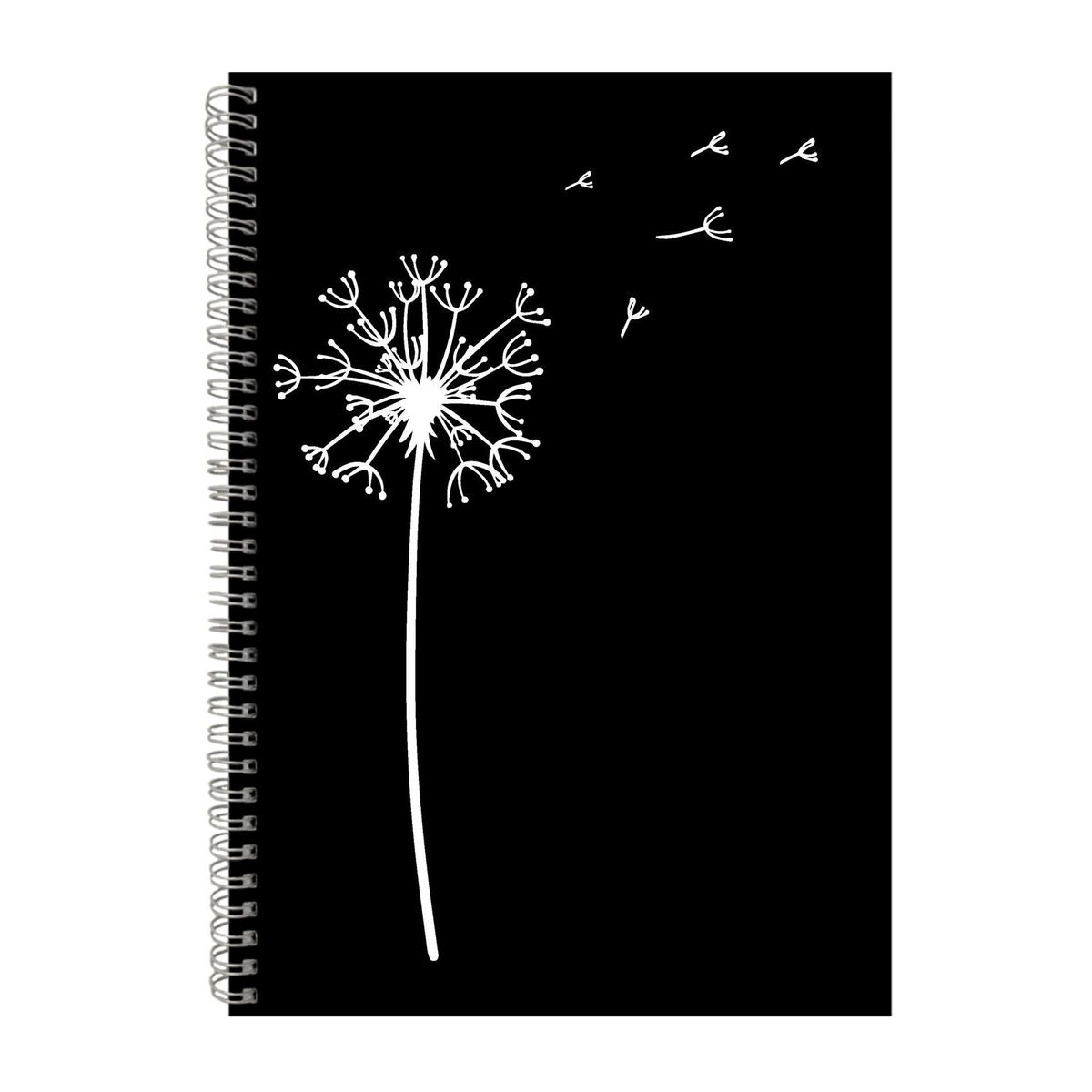 Dandelion A4 Notebook Spiral Lined Trendy Notepad Dandelion Idea 327 | Shop Today. Get it ...