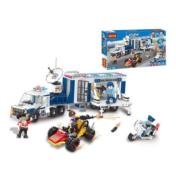 City Police Truck and Cart 401 Pieces Building Blocks | Shop Today. Get ...