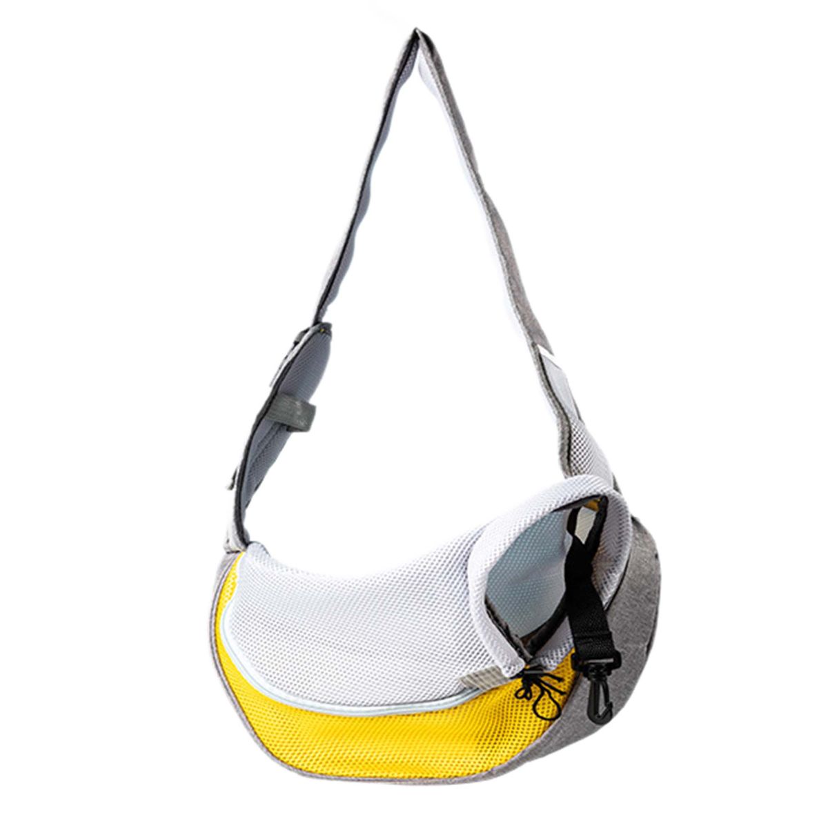 Small Grey Pet Dog Sling Carrier Puppy Pet Slings Bag for Small Dogs ...