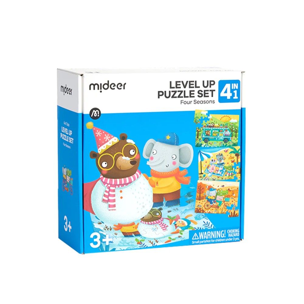 Mideer Level Up Puzzles Set - 4-in-1 - Four Seasons | Shop Today. Get ...