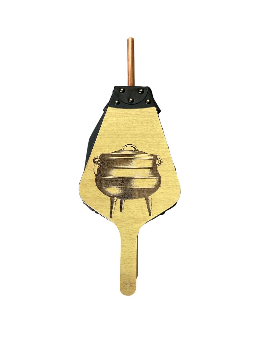 Wow We, Hand Made, Medium Sized Bellows - Blaas Balk - Cast Iron Pot ...