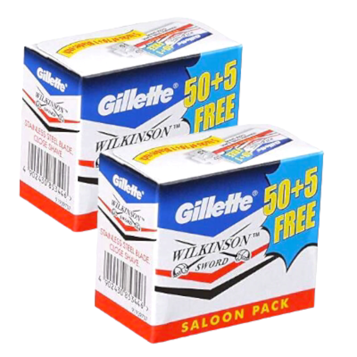Gillette Wilkinson Sword Double Edge Razor Blades 110 Blades | Shop ...