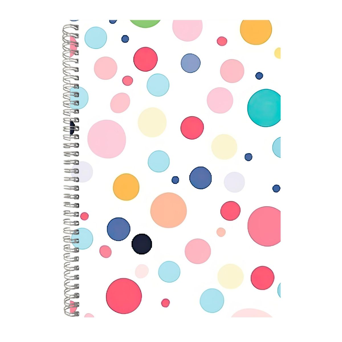 Dots A4 Notebook Spiral and Lined Back To School Graphic Notepad Gift ...